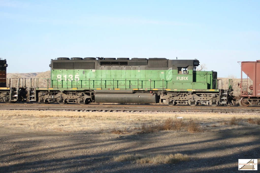 FURX 8135 ex-BN SD40-2